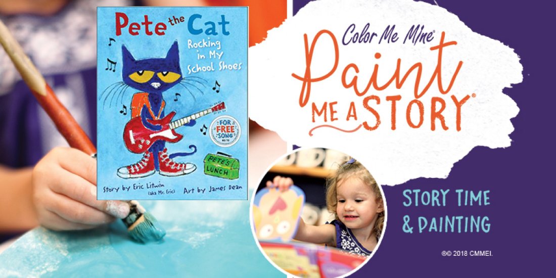 Pete The Cat: Paint Me A Story | Color Me Mine, Somerville, NJ ...