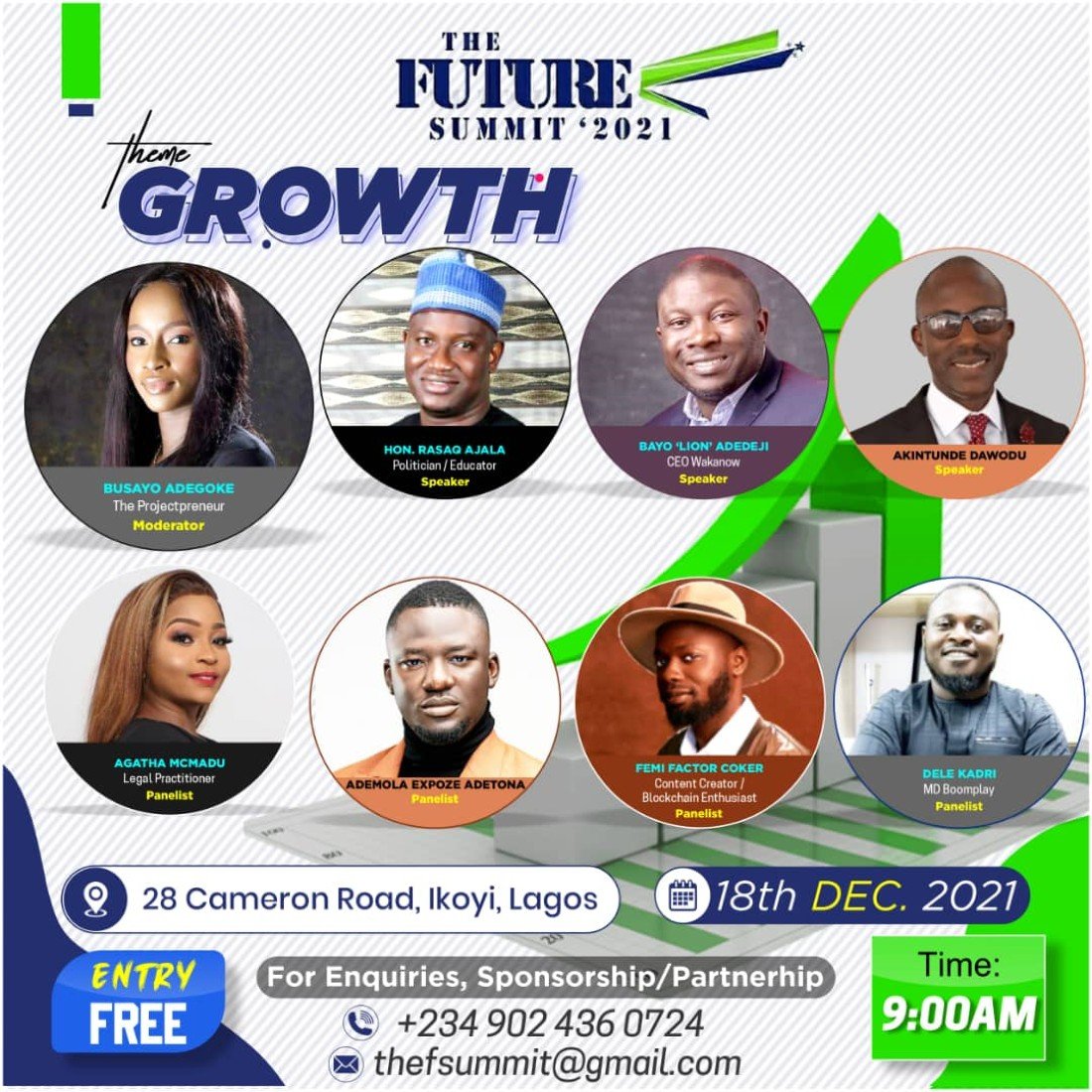 The Future Summit 2021 Tickets | 28 Cameron Road, Lagos, LA | December ...
