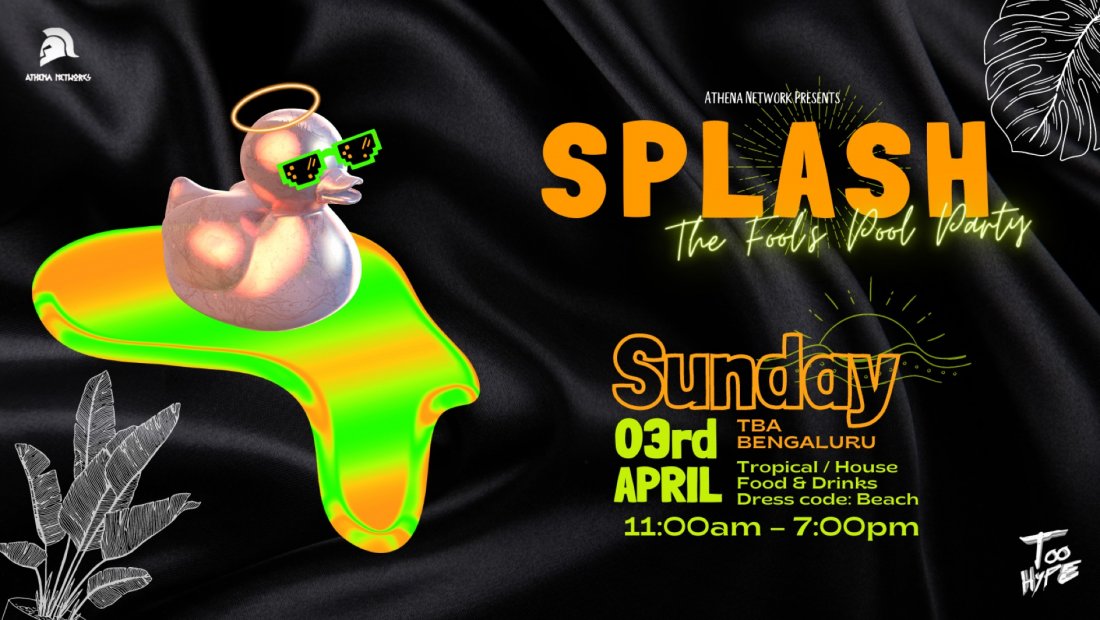 Splash | The April Fools Pool Party Tickets at TBA // to be announced ...