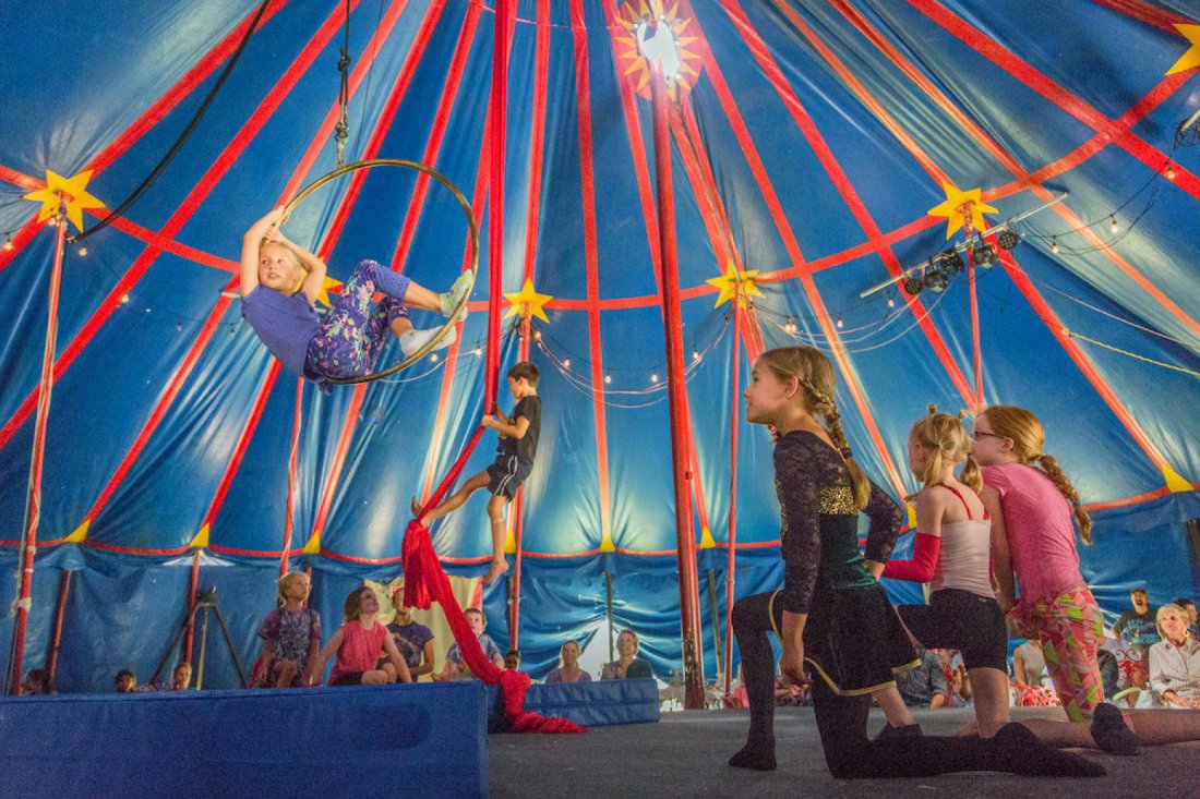 Youth Circus Workshop with Flynn Creek Circus at Luther Burbank Center ...