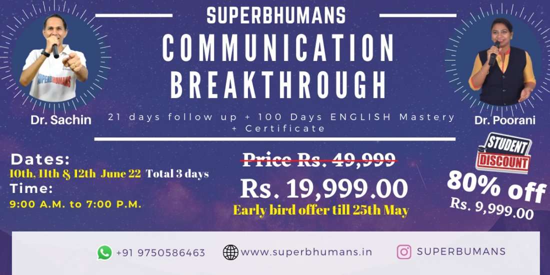 Communication Breakthrough - Speak with confidence + Master ENGLISH ...