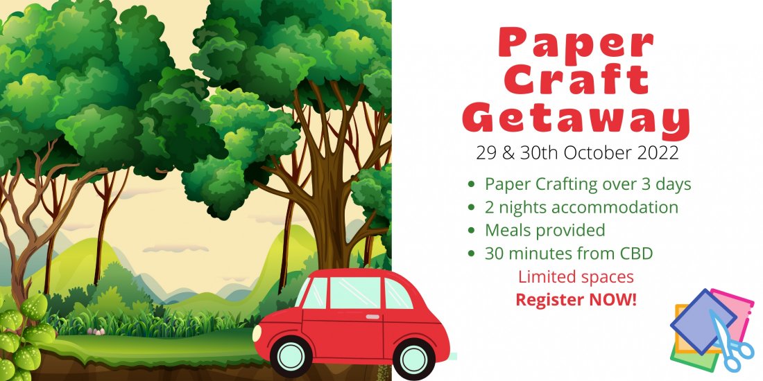 Paper Craft Getaway at Gumnuts Guest House, Perth on 28th October, 2022
