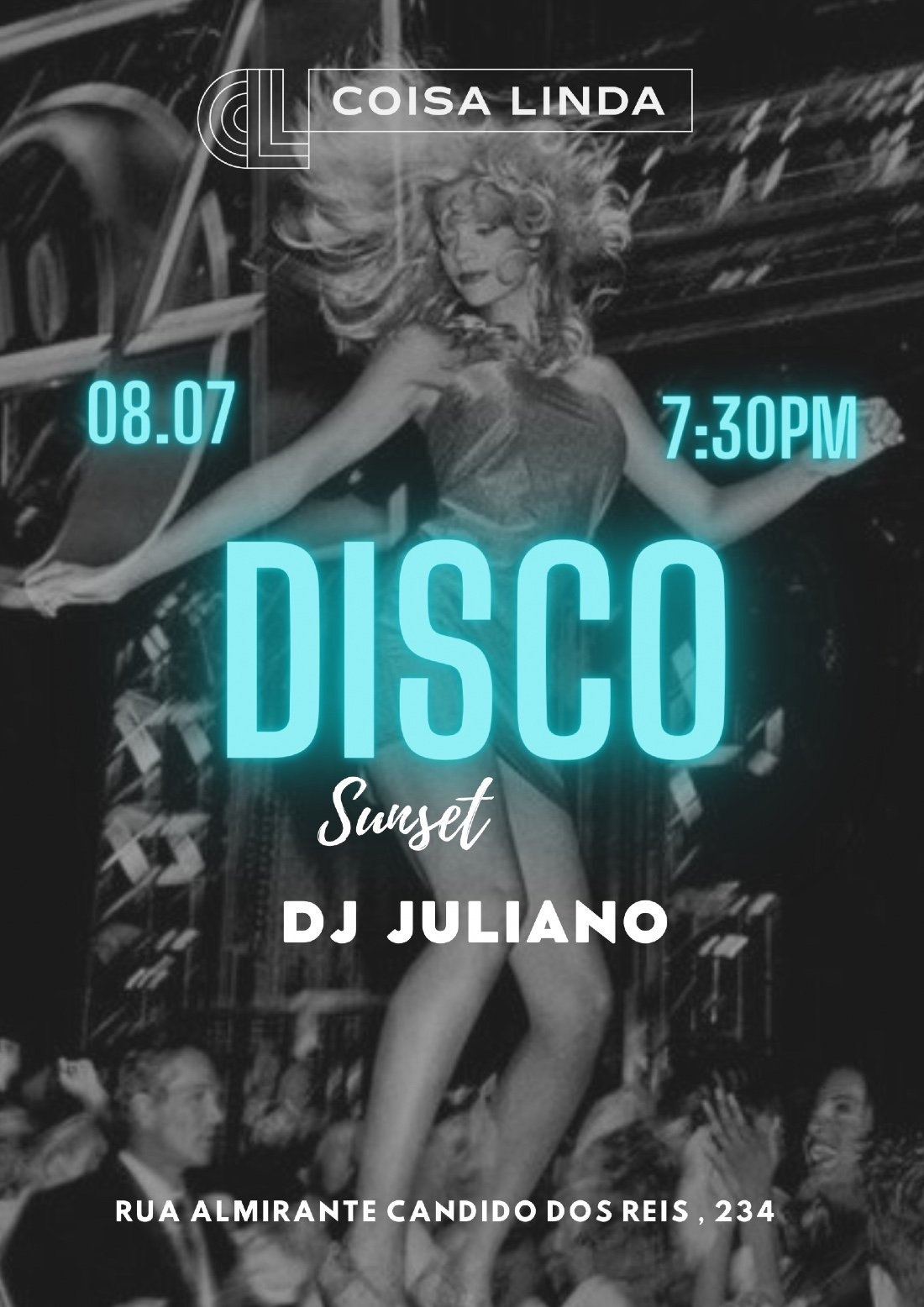 Disco Sunset Party - Dj Juliano Tickets at Coisa Linda Tavira on 8th ...