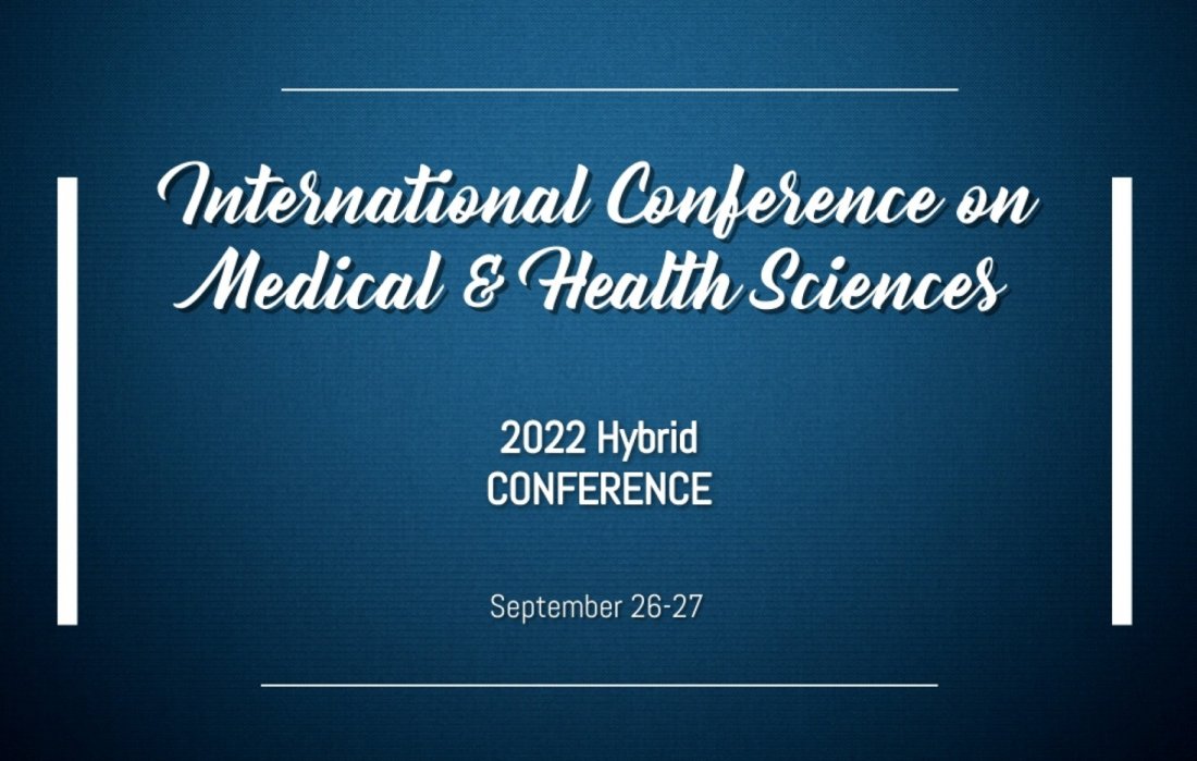 International Conference on Medical and Health Sciences Tickets at ...
