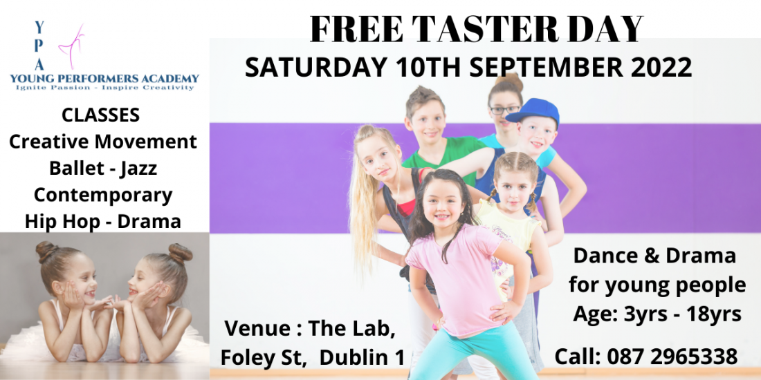 Young Performers Academy Tickets | The Lab, Dublin, DN | September 10, 2022
