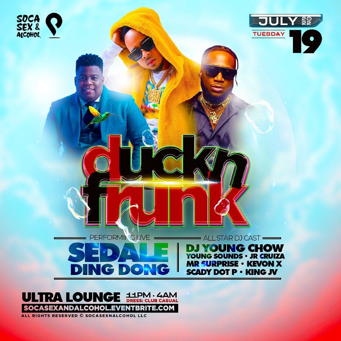 Duckn Frunk St Lucia | Ultra Lounge, Castries, CS | July 19 to July 20