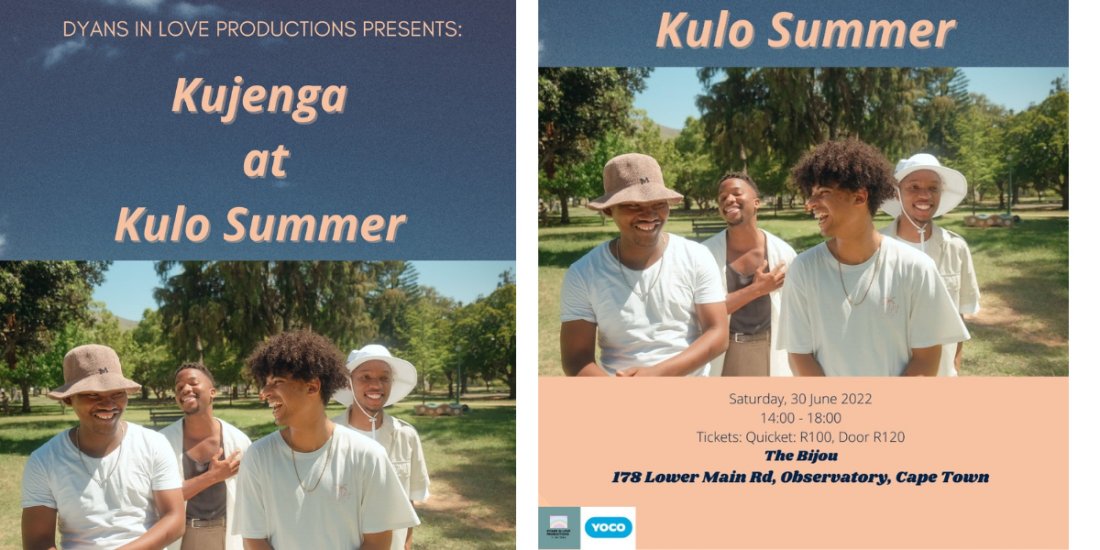 Kujenga at Kulo Summer Tickets | The Bijou, Cape Town, WC | July 30, 2022
