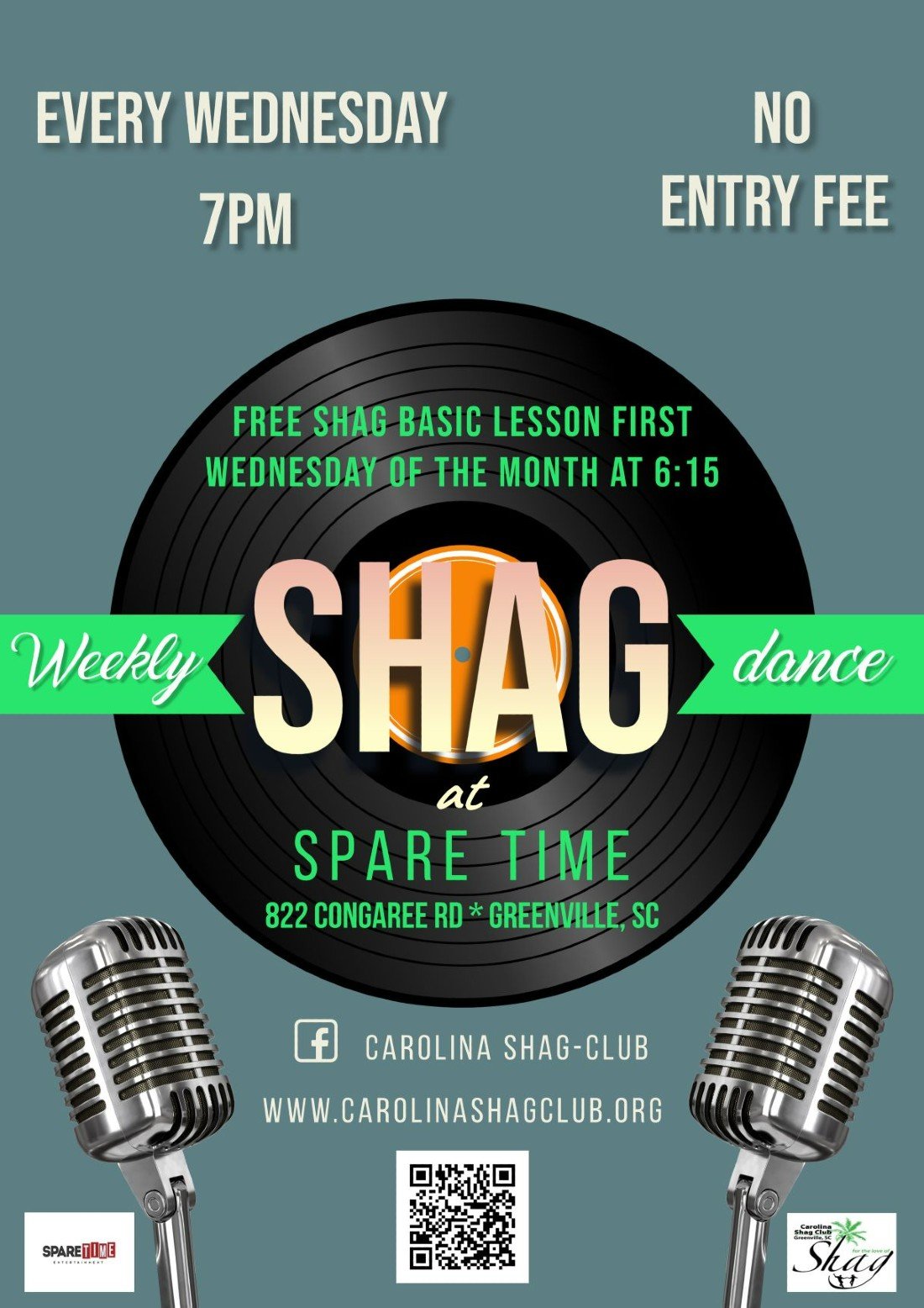 Carolina Shag Dancing. Free shag basic footwork lesson first Wednesday ...