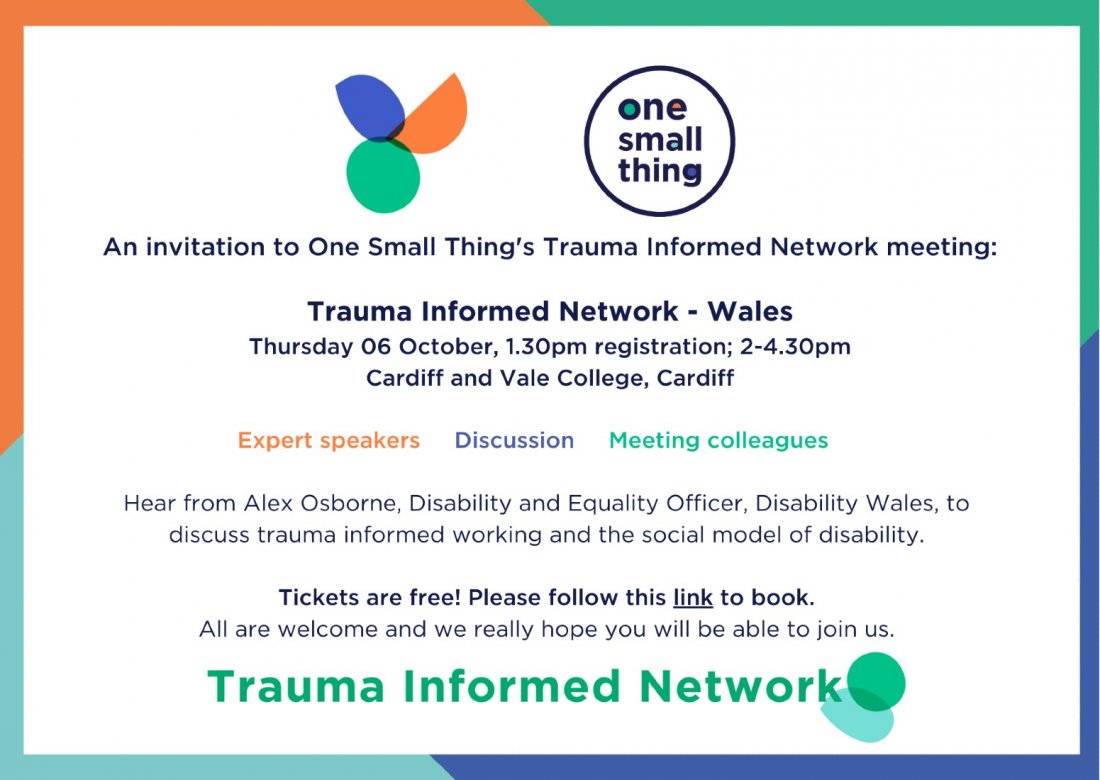 Trauma Informed Network - Wales Tickets | Cardiff and Vale College ...