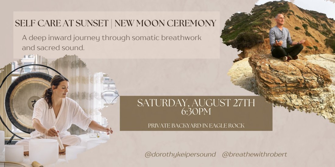 Self Care at Sunset | New Moon Ceremony Tickets at Private Home, Los ...