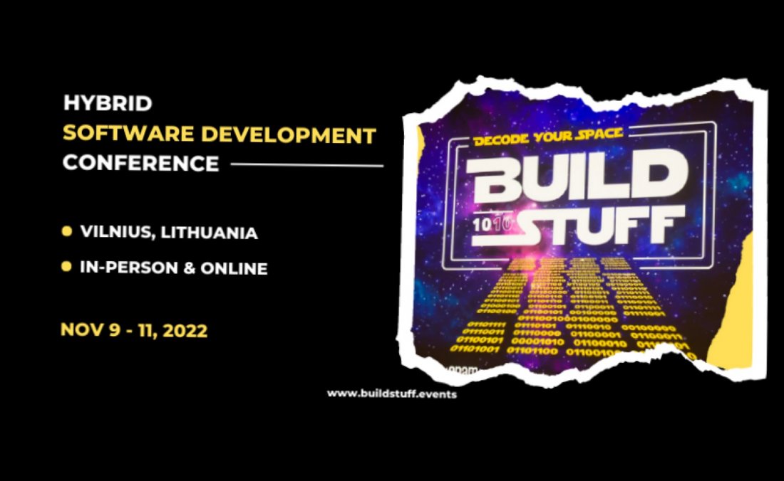 BUILD STUFF 2022 Tickets | Radisson Blu Hotel Lietuva, Vilnius, VL ...