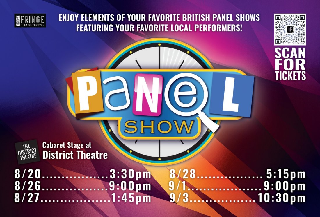 Panel Show at Indyfringe Festival 2022 Tickets | District Theater ...