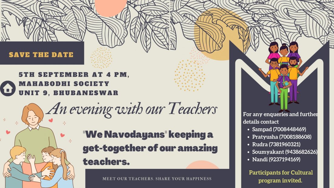 An evening with our Teachers Tickets at Maha Bodhi Society of India ...