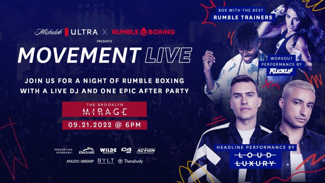 MICHELOB ULTRA X RUMBLE BOXING - LOUD LUXURY & DJ RUCKUS Tickets at The ...