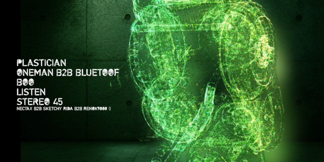 Chain Reaction - Plastician/Oneman B2B Bluetoof/Boo/Listen/Stereo45 at ...