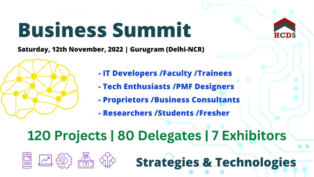 Business Summit 2022 Tickets | hcds technologies, Gurgaon, HR ...