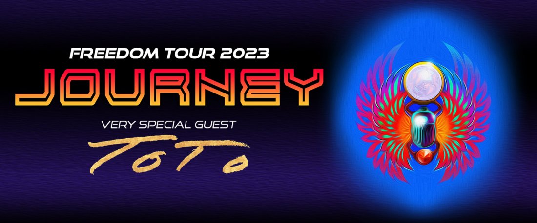 Journey: Freedom Tour 2023 with very special guest TOTO | Centre Bell ...