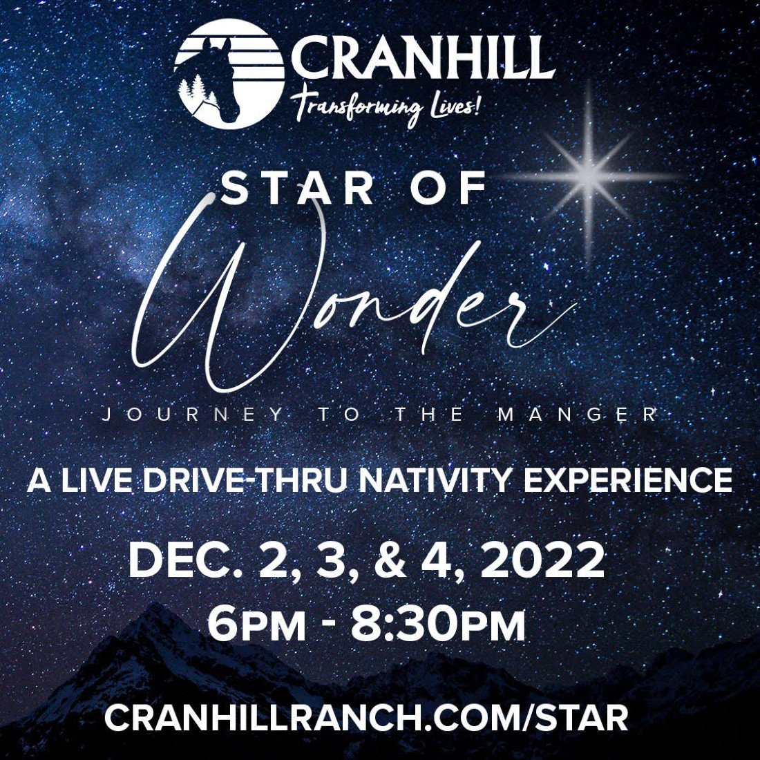 Star of Wonder: Journey to the Manger (Live Drive thru Nativity) at ...