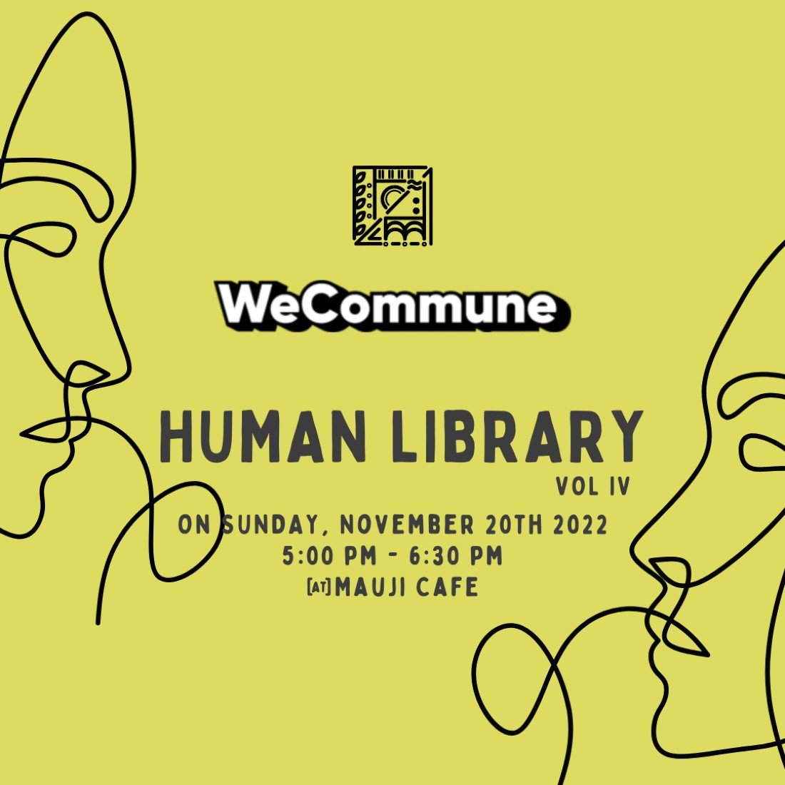 Human Library - Vol IV Tickets | Mauji Cafe, Pune, MH | November 20, 2022