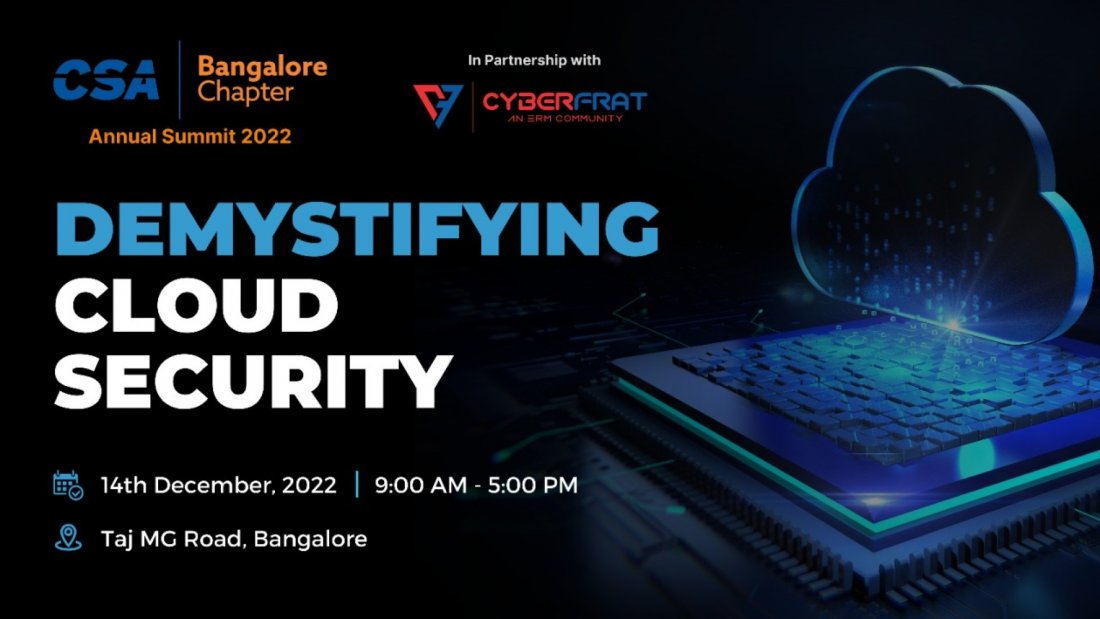 CSA Annual Summit 2022, Bangalore Chapter | Bangalore, Karnataka, India ...