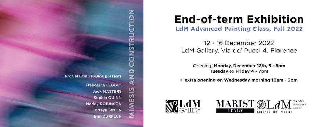 Mimesis and Construction – Advanced Painting End-of-Semester Exhibition ...