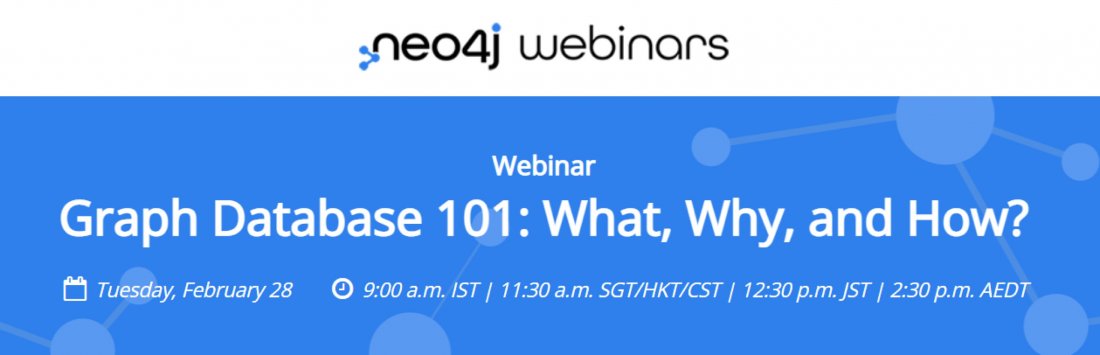 Graph Database 101 By Neo4j What Why And How Tickets Australia