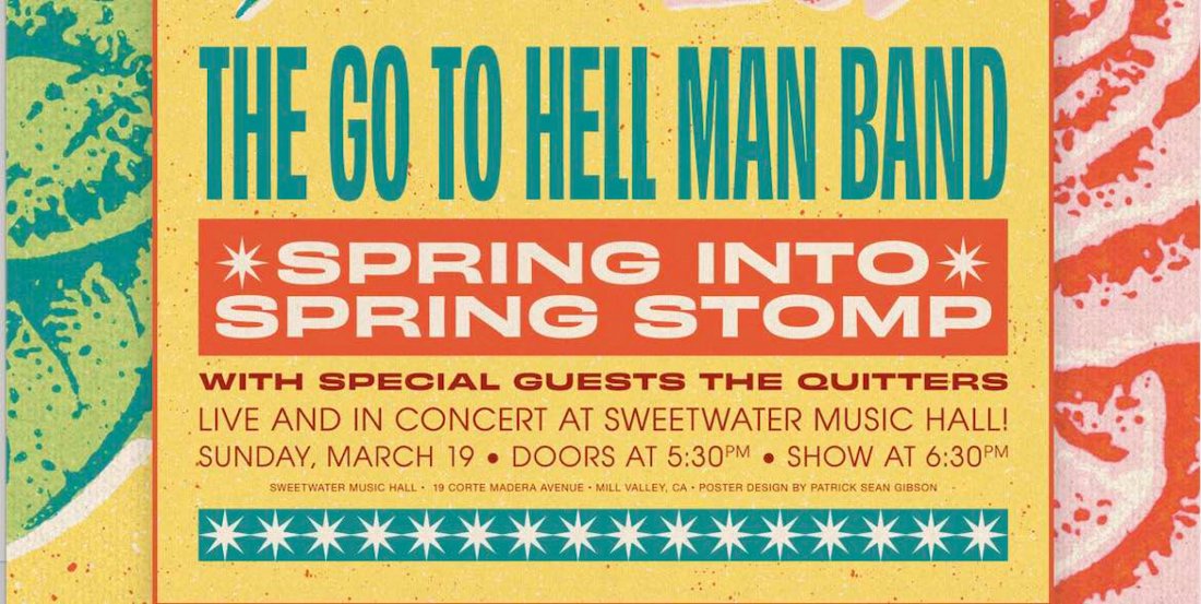 Hellman Spring Stomp at Sweetwater Music Hall, Mill Valley on 19th ...