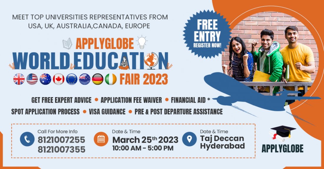 ApplyGlobe World Education Fair 2023 - Meet top university ...