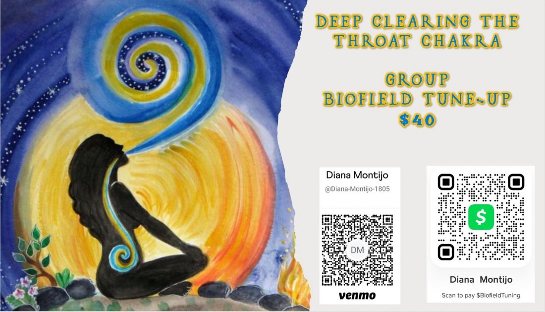 Deep Clearing the Throat Chakra at The Fig Garden Wellness Center, Fresno on 17th April, 2023