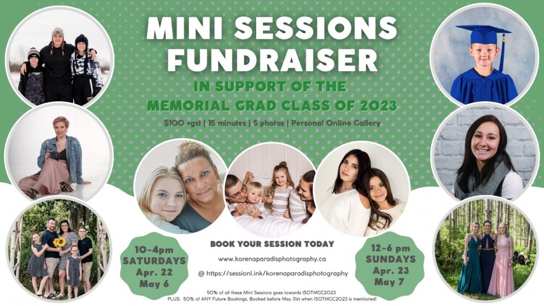 Mini Photo Sessions Fundraiser #1 | Stony Plain | April 22, 2023