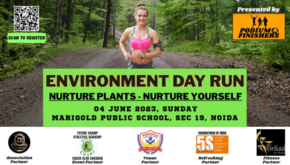 ENVIRONMENT DAY RUN: NURTURE PLANTS - NURTURE YOURSELF Tickets at ...