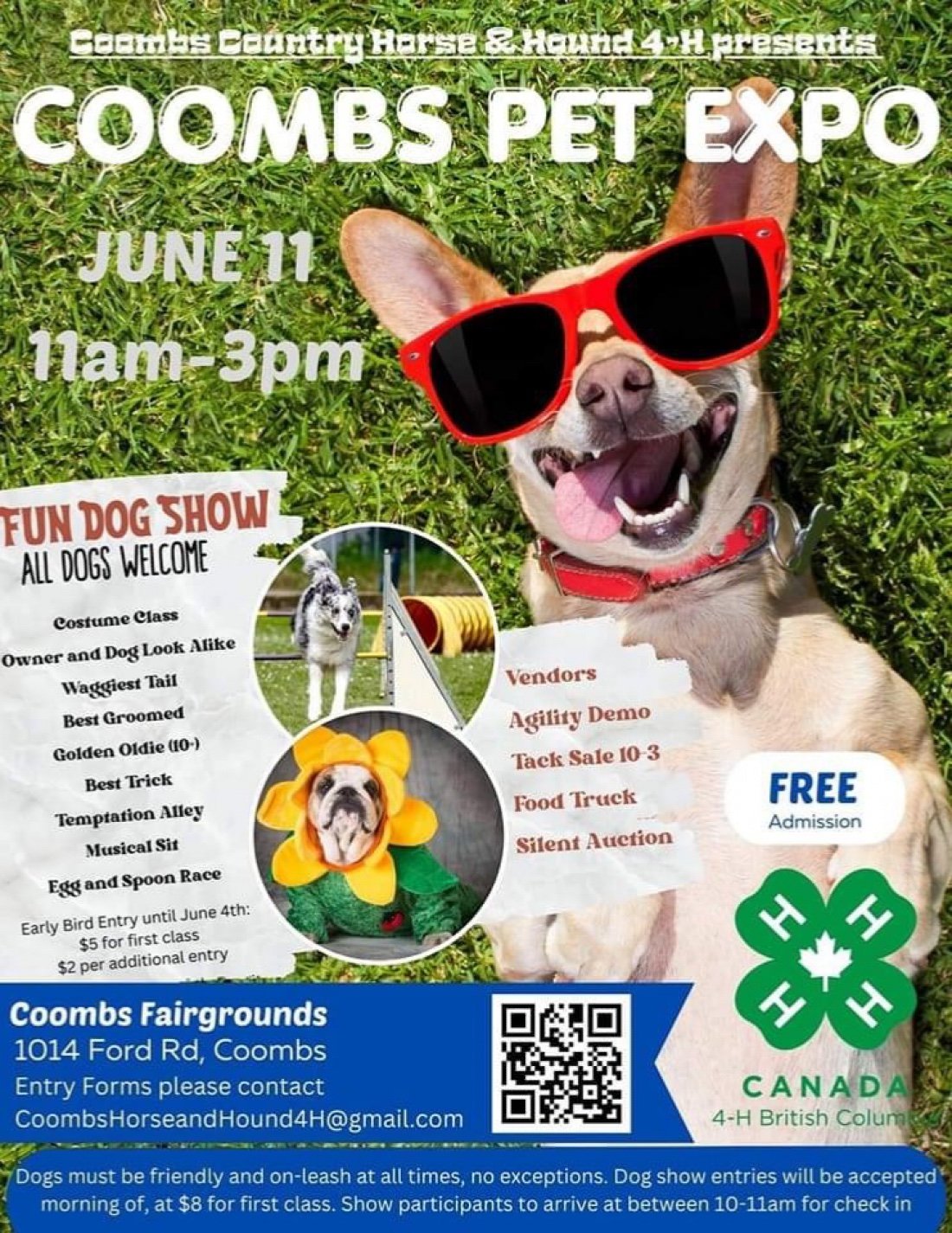 Coombs Pet Expo and Fun Dog Show Tickets at Coombs fairgrounds ...