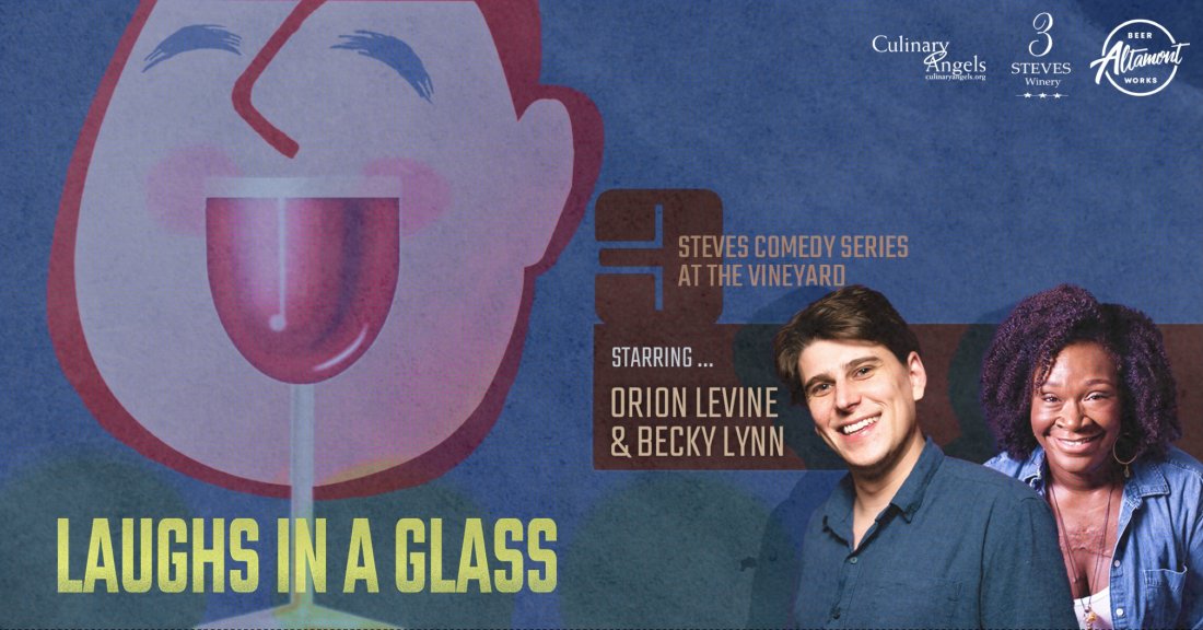 3 Steves Laughs in a Glass Starring Orion Levine, Becky Lynn, Brian ...