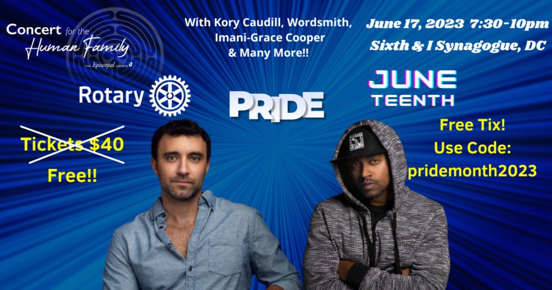 "Faith in Peace" Concert for Rotary District 7620 in Historic Sixth and ...