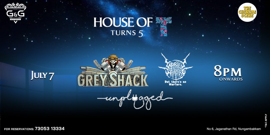 House of T turns 5 with Grey Shack and Waffles and Warfare! Tickets at ...