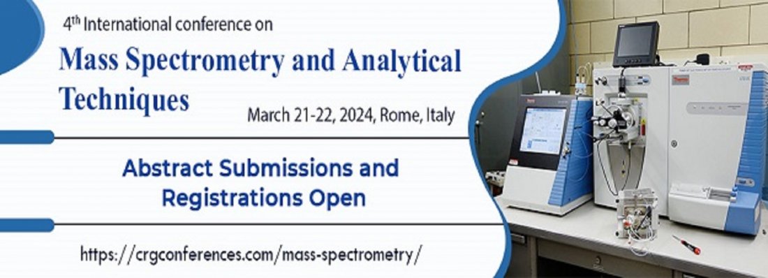 4th International Conference on Mass Spectrometry and Analytical Techniques Tickets at Rome ...