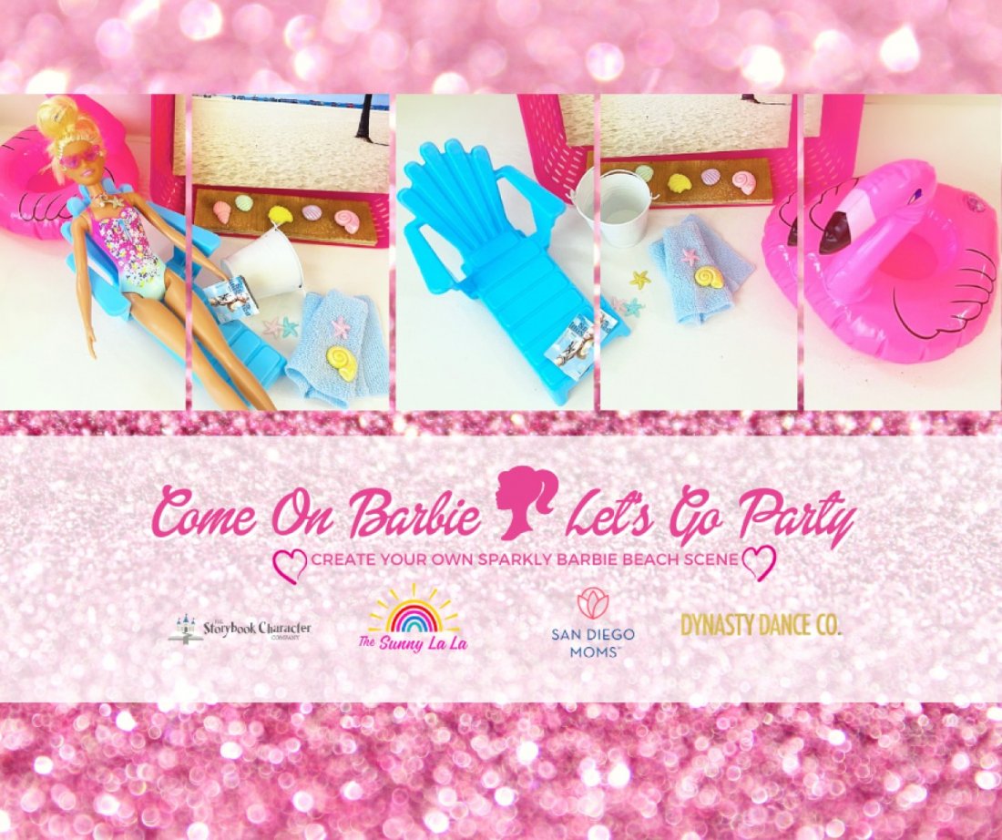 Come on Barbie, Lets Go Party: Create Your Own Sparkly Barbie Beach ...