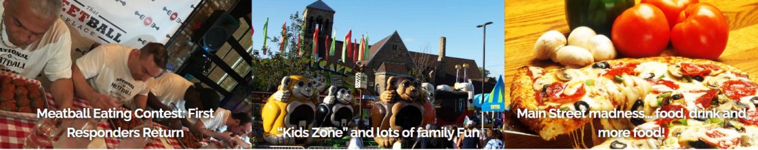 Butler Italian Festival 2023 at Main Street Butler Pa on 25th August, 2023