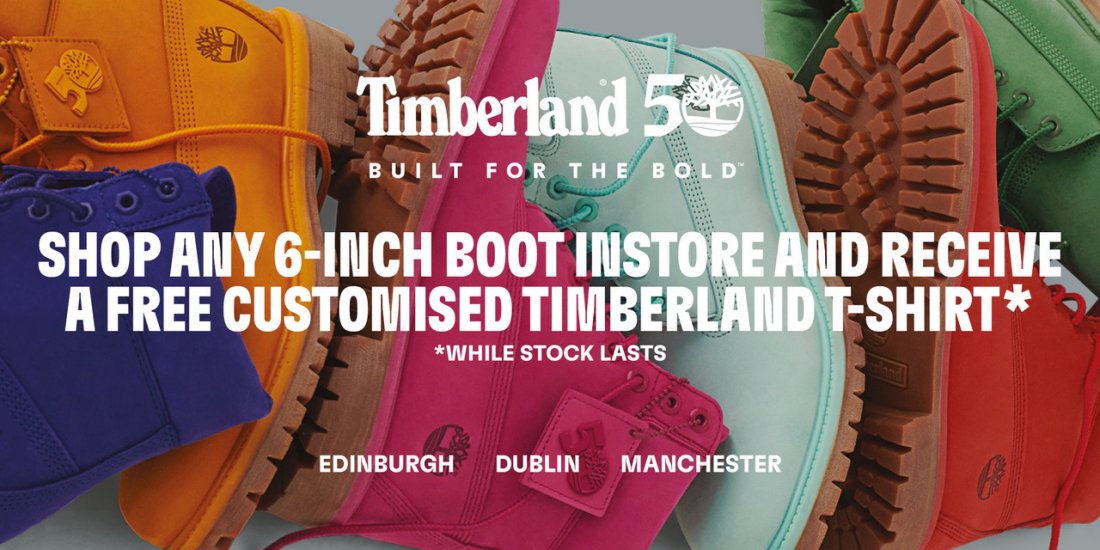 Timberland 50th Anniversary Screen Printing with John Devolle in Dublin ...