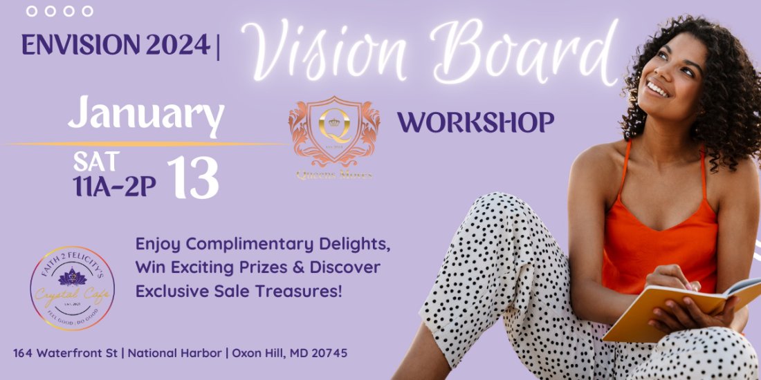 Envision 2024: The Ultimate Vision Board Workshop - Transform Your Life ...