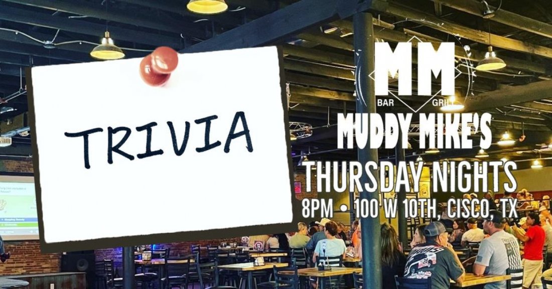 Trivia Night at Muddy Mikes Bar and Grill Tickets | Muddy Mike's Bar ...