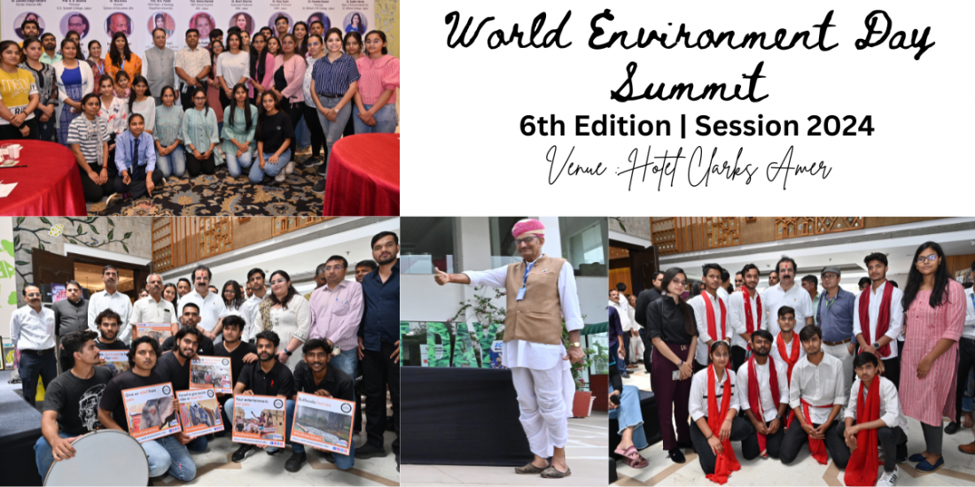 World Environment Day Summit 2024 Tickets at Hotel Clarks Amer, Jaipur ...