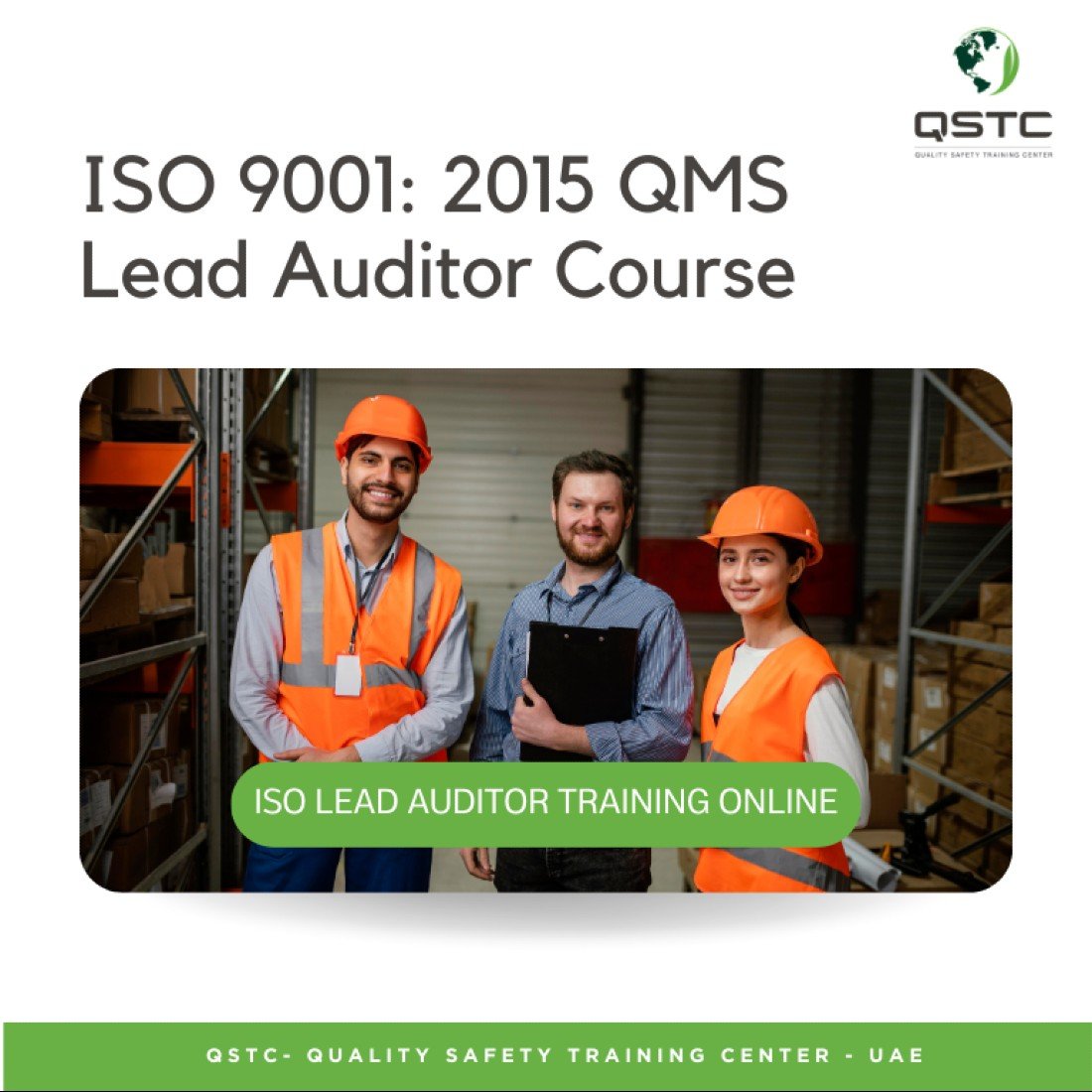 CQI-IRCA Certified QMS ISO 9001:2015 Lead Auditor at Abu Dubai, Abu Dhabi on 23rd January, 2024