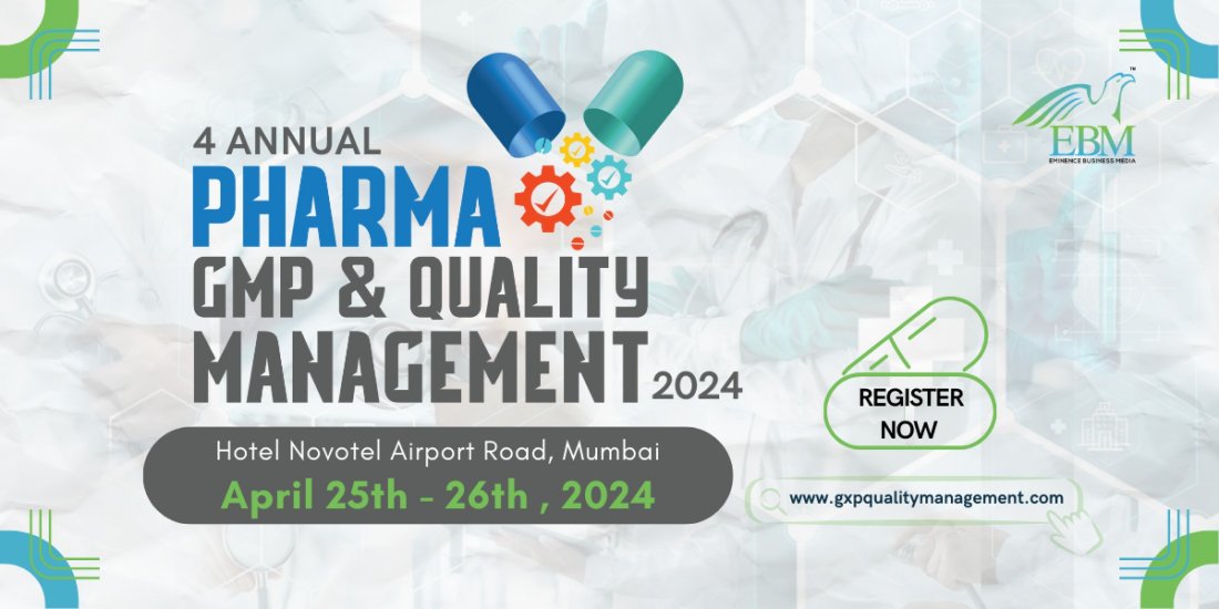4th Annual Pharma GMP and Quality Management 2024 Tickets at Novotel ...
