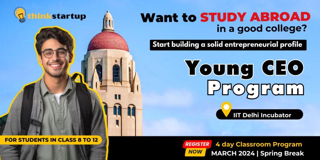 Young CEO @IIT Delhi Tickets at IIT Delhi, New Delhi on 22nd March, 2024