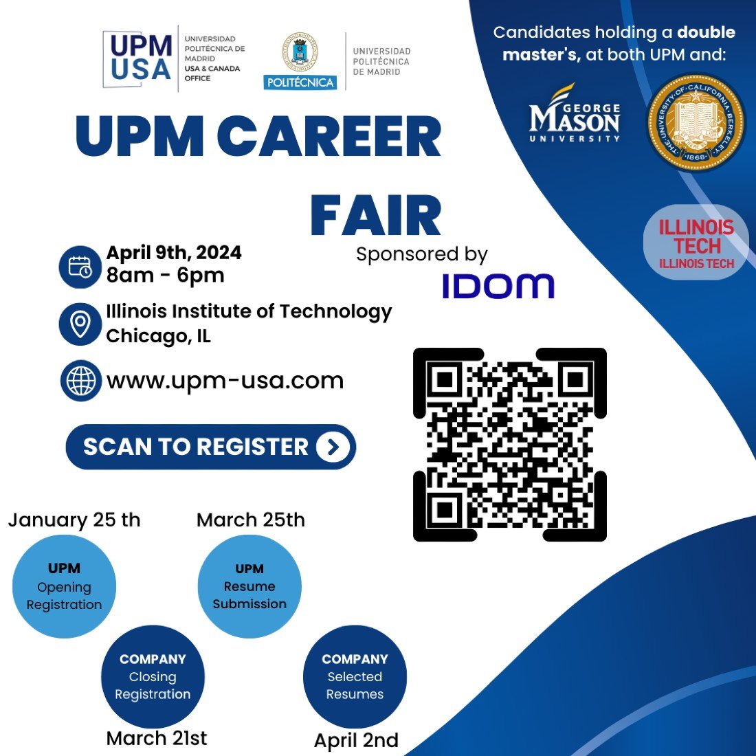 2024 UPM Career Fair at Instituto de Tecnología de Illinois, Chicago on ...