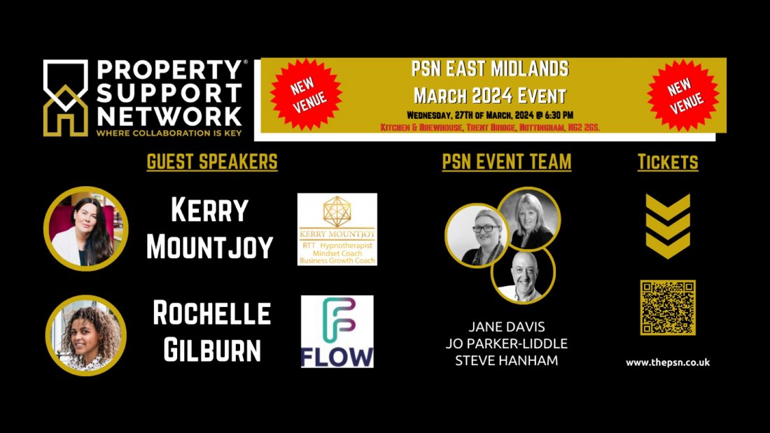 PSN East Midlands - March 2024 Event Tickets at Brewhouse & Kitchen ...