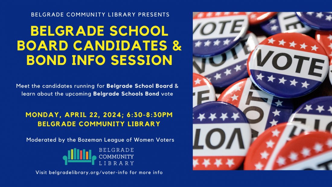 Candidate Forum for School Board Candidates Tickets at Belgrade ...