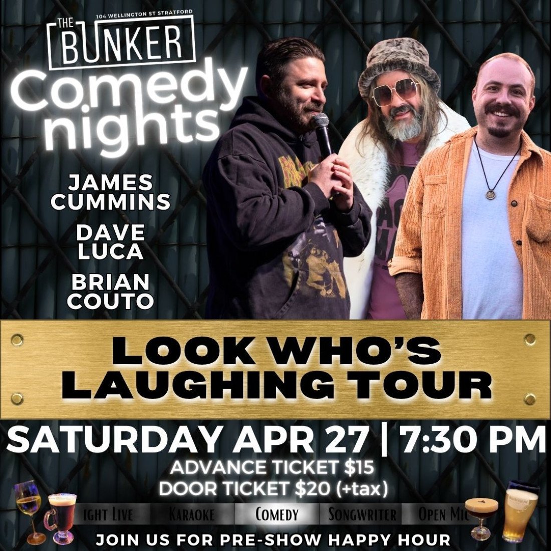 Saturday Night Live - Barry James Payne & String Bone | The Bunker ...