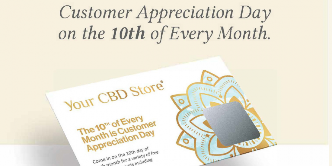 Customer Appreciation Day Tickets at Your CBD Store | SUNMED - Plant ...